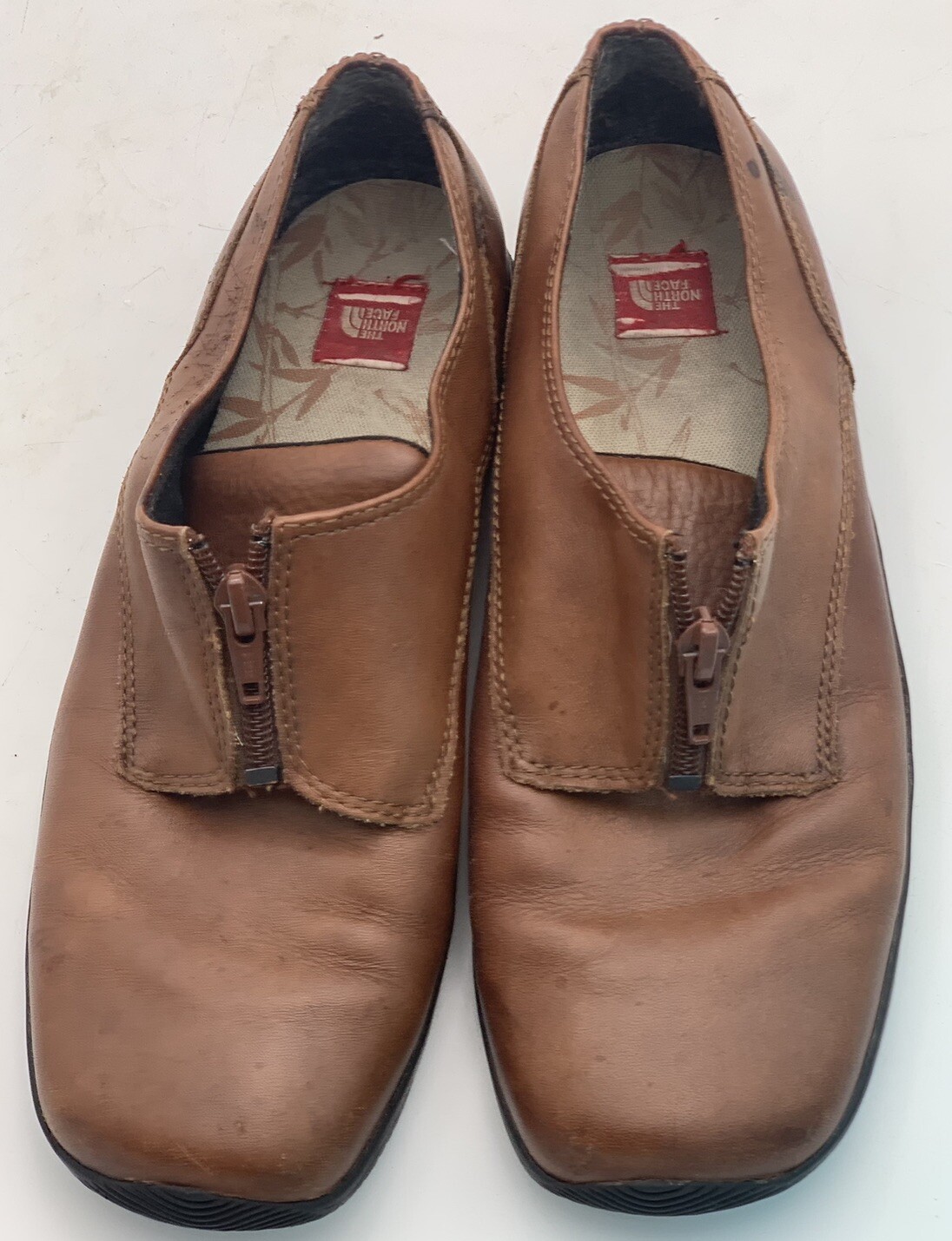 The North Face Womens Leather Zip Front Shoes Size 8 1/2 | eBay