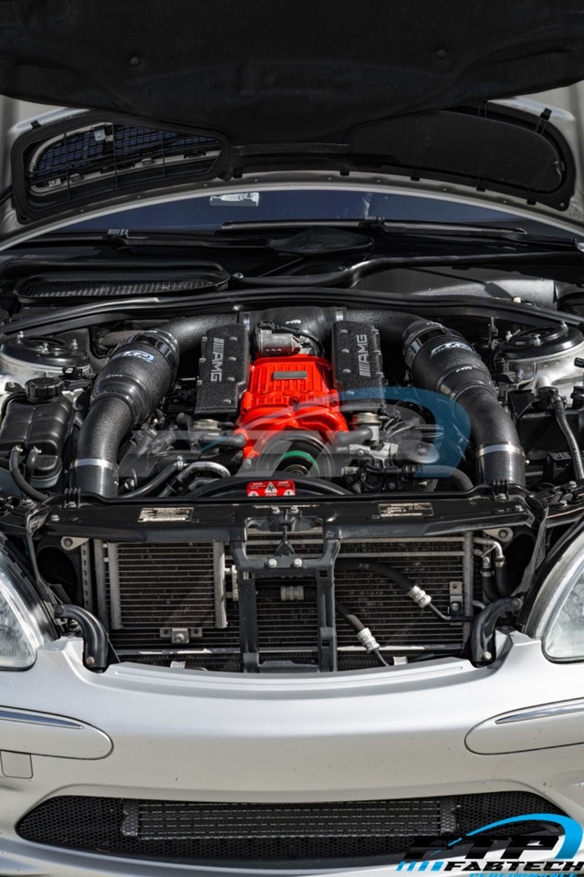 Mercedes-Benz E55 AMG Performance Wrinkle Black Intake M113K E55 CLS55 ...