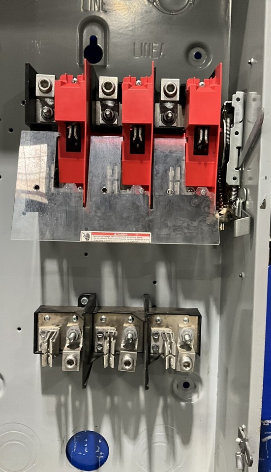 Siemens 200 Amp 600V Fusible Safety Switch HF364 (NO FUSES) 🟦 | eBay