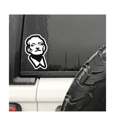 Bill Murray Printed Decal Car Truck Window Sticker | Universal Fitment ...