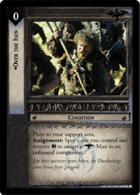 LOTR: Over the Isen [Ungraded] LOTR: The Two Towers Lord of the Rings ...