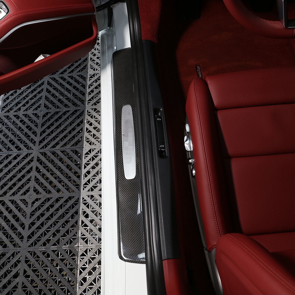 Dry Carbon Fiber For Porsche 718 911 Exterior Door Sill Plate Scuff ...