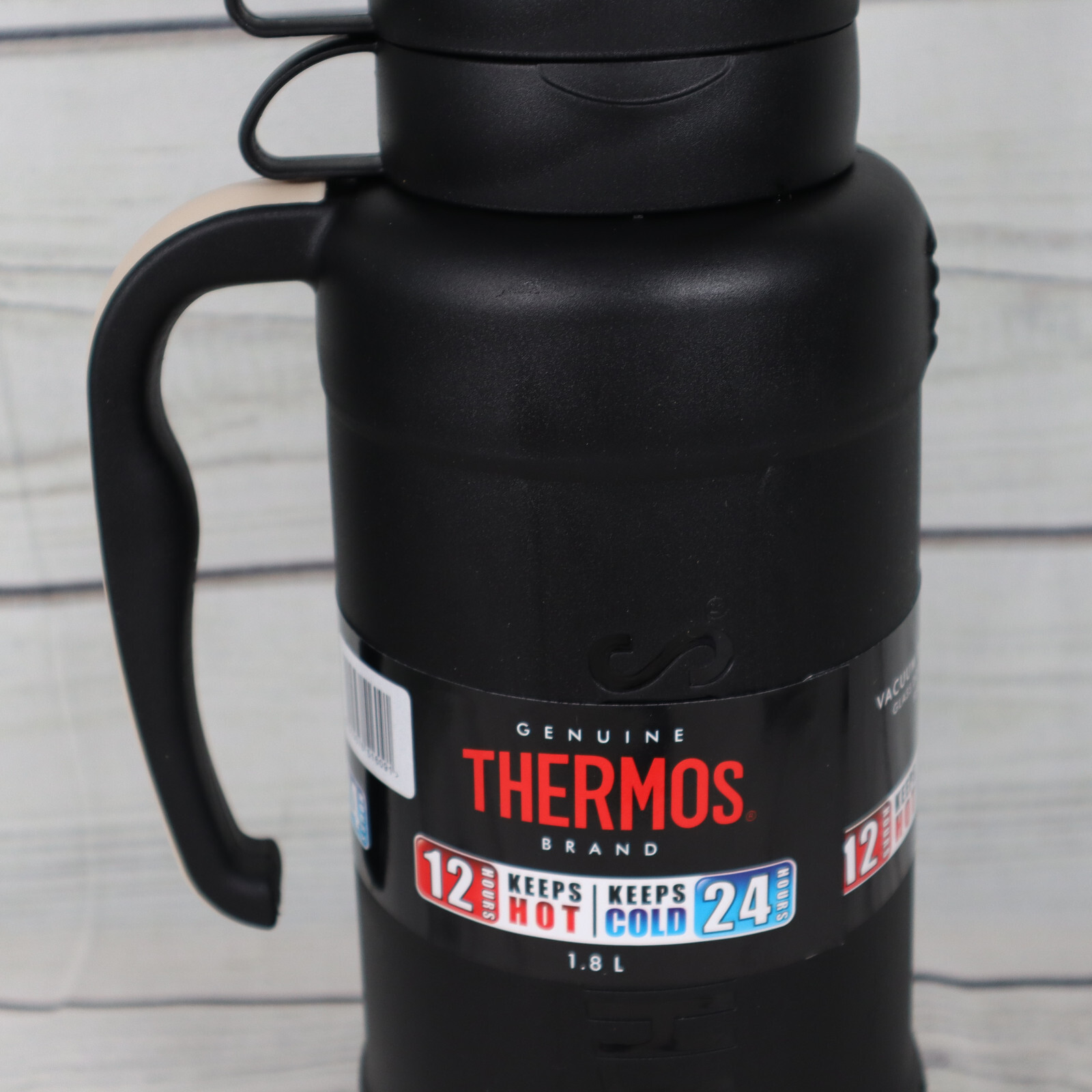 Thermos Large Vacuum Flask Hot Cold Drinks Insulated Travel Flask Mug ...