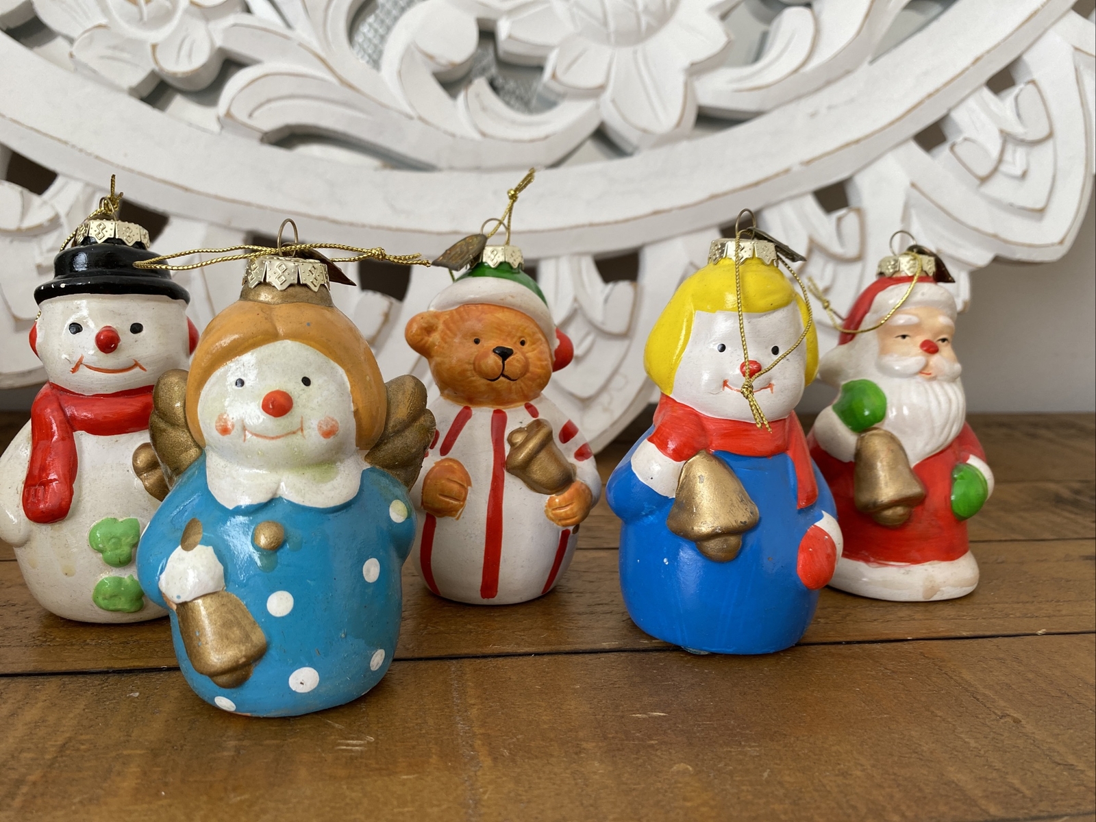 Set of 10 Vintage Thomas Pacconi Christmas Tree Ornaments in Original ...