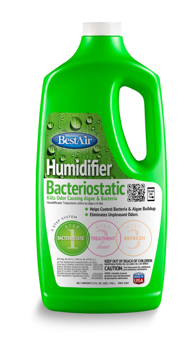 BestAir 3BT-PDQ-6 Water Treatment Humidifier Bacteriostatic Liquid, 32 ...