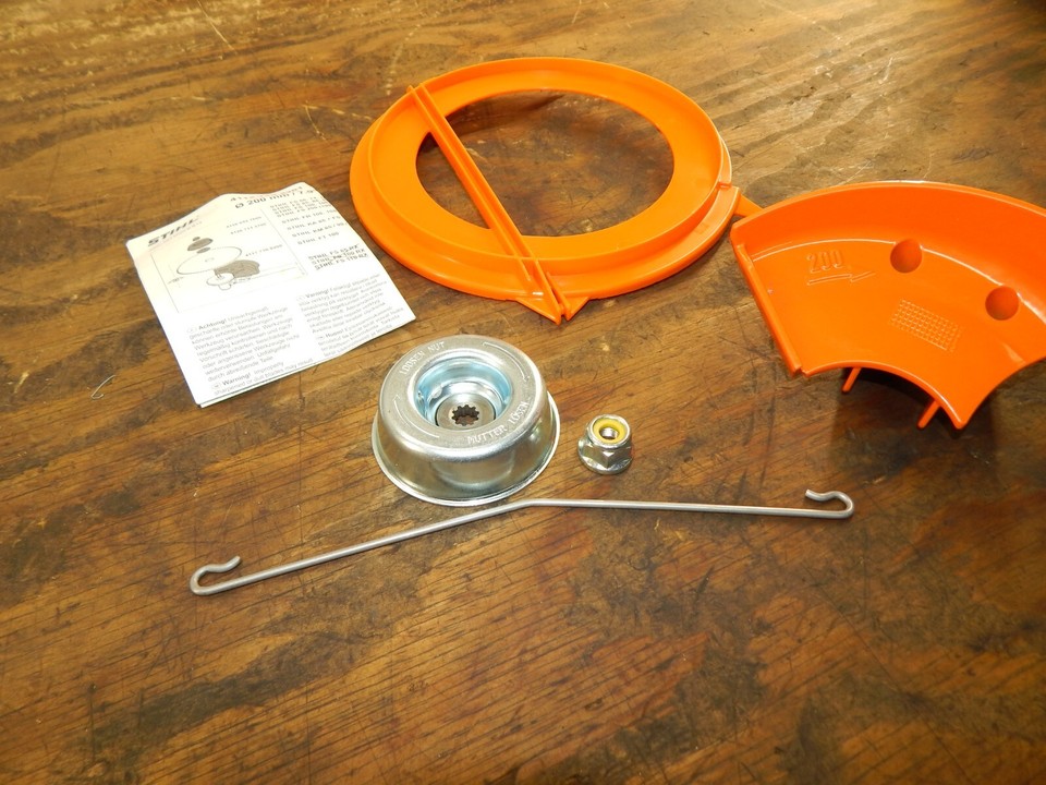 Stihl OEM FS Trimmer 200mm Limit Stop Deflector Kit 4180-007-1039 #GM ...