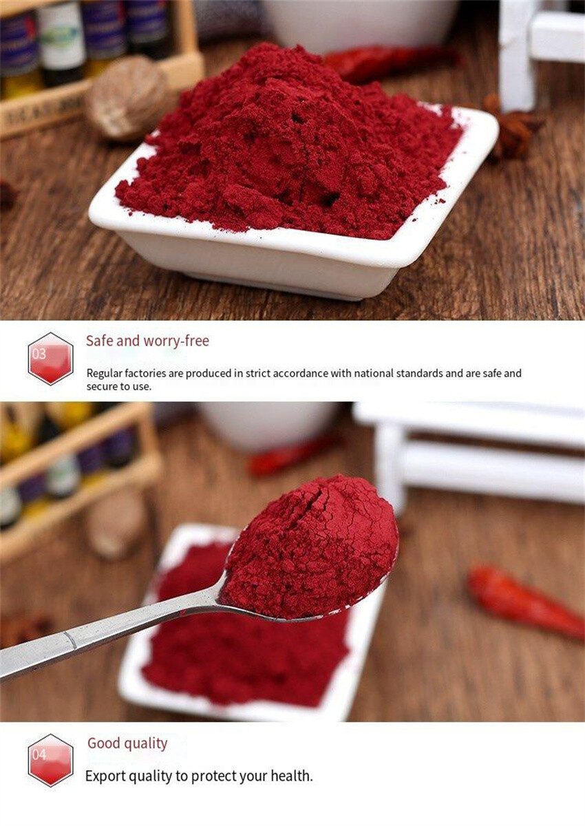 500g Natural Red Yeast Powder Chinese Herbal Products Organic Monascus ...