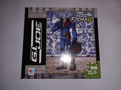 GI Joe Sigma 6 100 Piece Puzzle by Milton Bradley NEW 11" by 13" | eBay