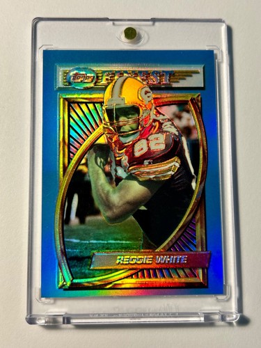 1994 Topps Finest Refractor - Reggie White #92 Green Bay Packers | eBay