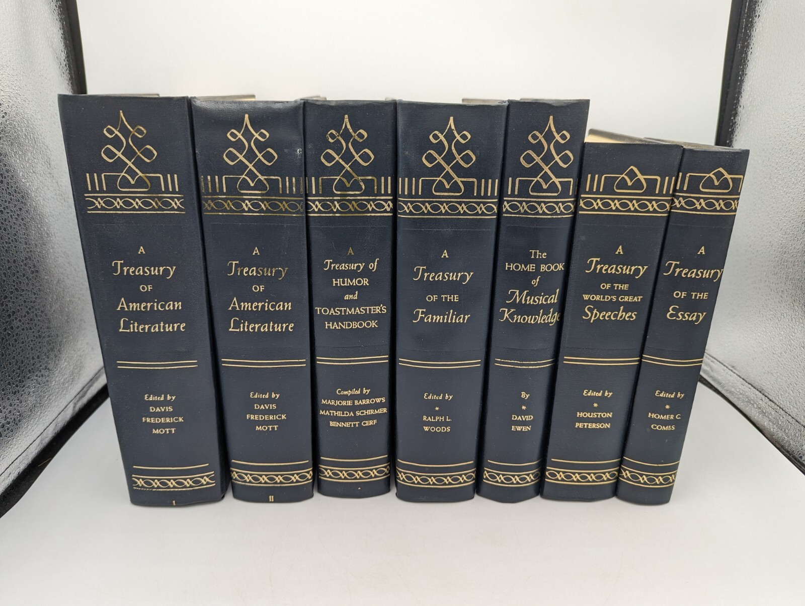 Grolier A Treasury of Series Bundle, 7 Volumes, Classical American Literature | eBay