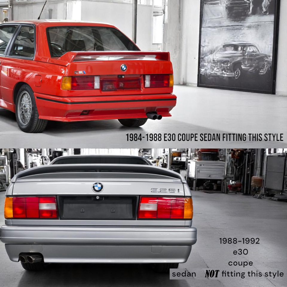 For Bmw E30 82-88 Startec style Smoke Pink Rear Tail Light Taillight Rear Lamp | eBay