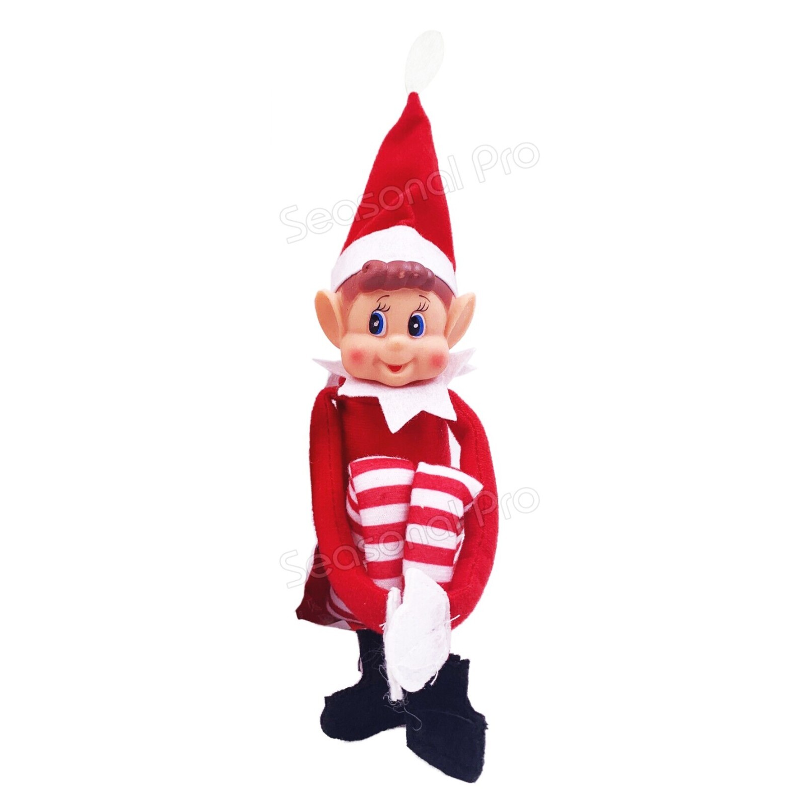 Naughty Elves Christmas Original Elf Red Boy Doll Plush Toy Xmas Tree ...