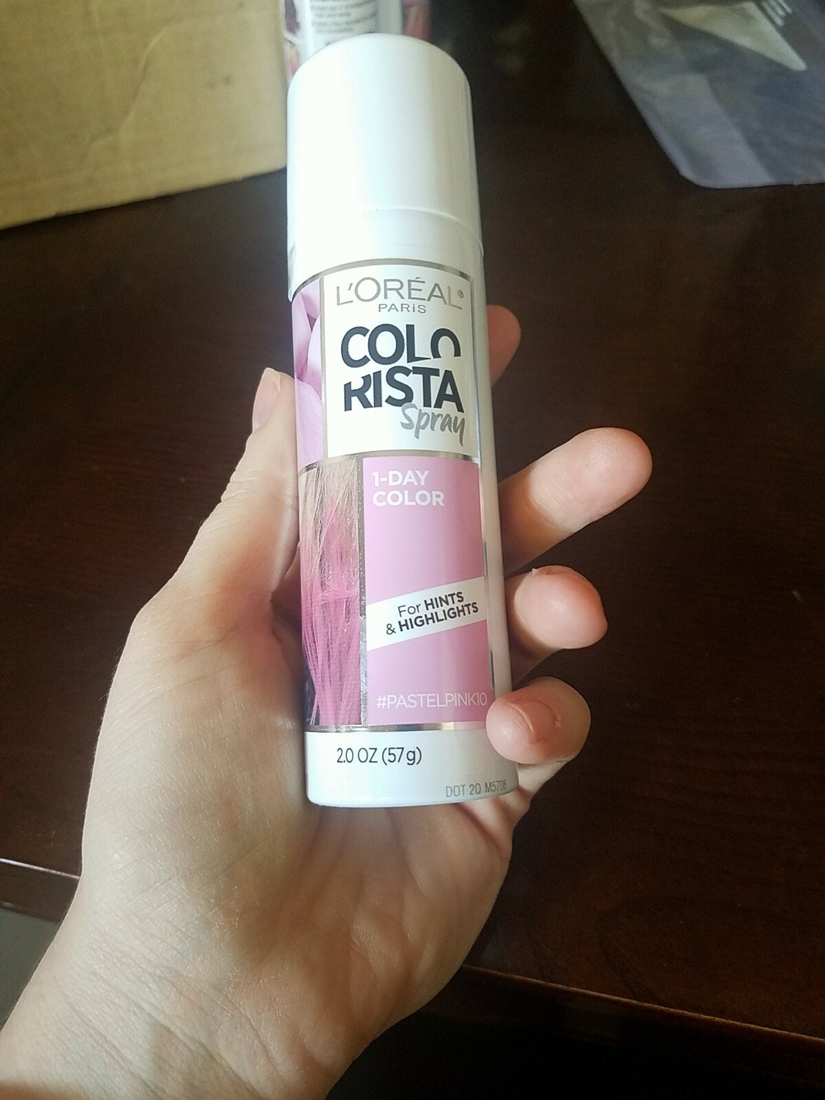 Loreal Paris Colorista Spray 1-Day Color Pastel Pink Spray 2.0 Oz | eBay