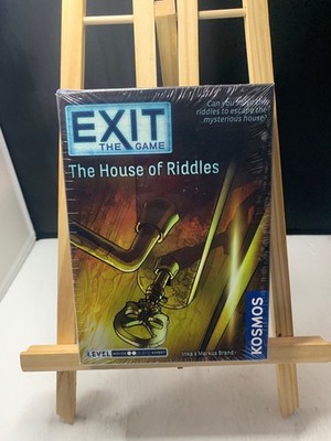 EXIT - THE GAME - House Of Riddles The Escape Room Game New & Sealed ...