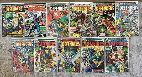 Defenders Marvel Comic Book Lot (11) Includes #2! Great value lot! See ...