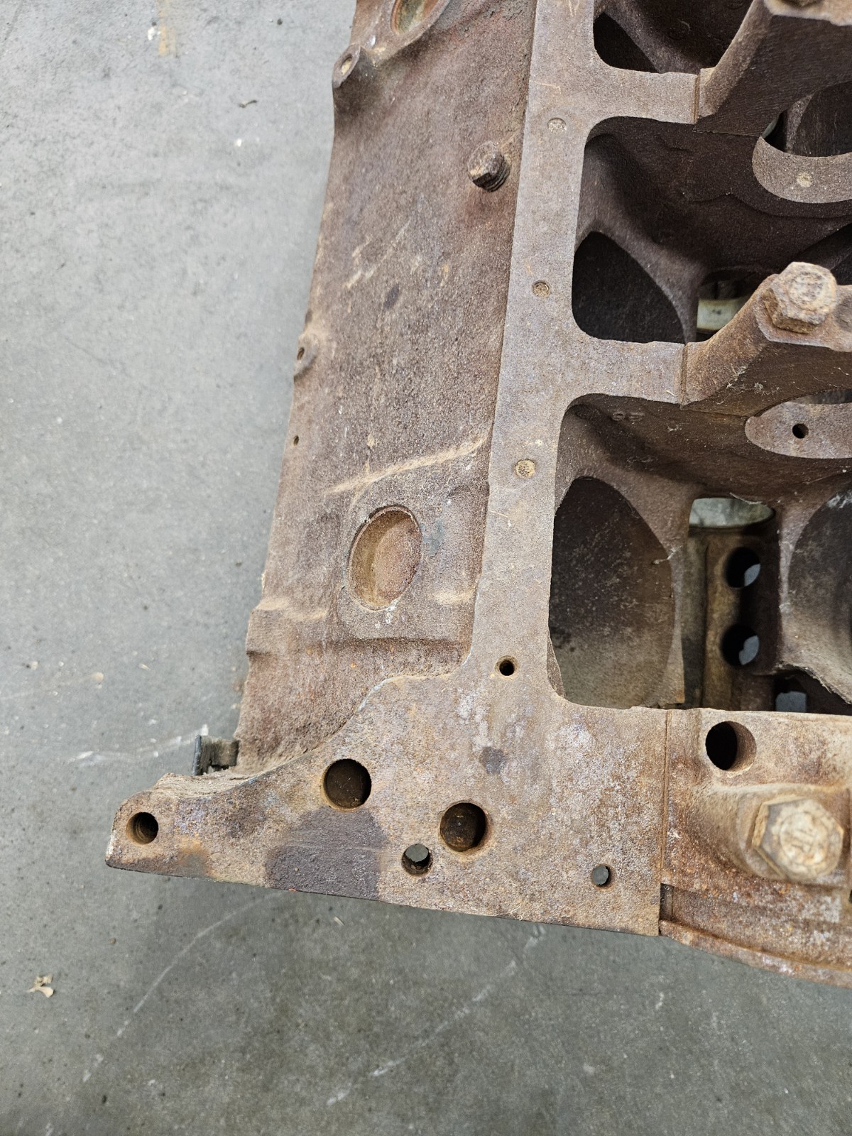 1964 1965 Chevrolet Chevy Small Journal 283 Std Bore Block 3834810 ...