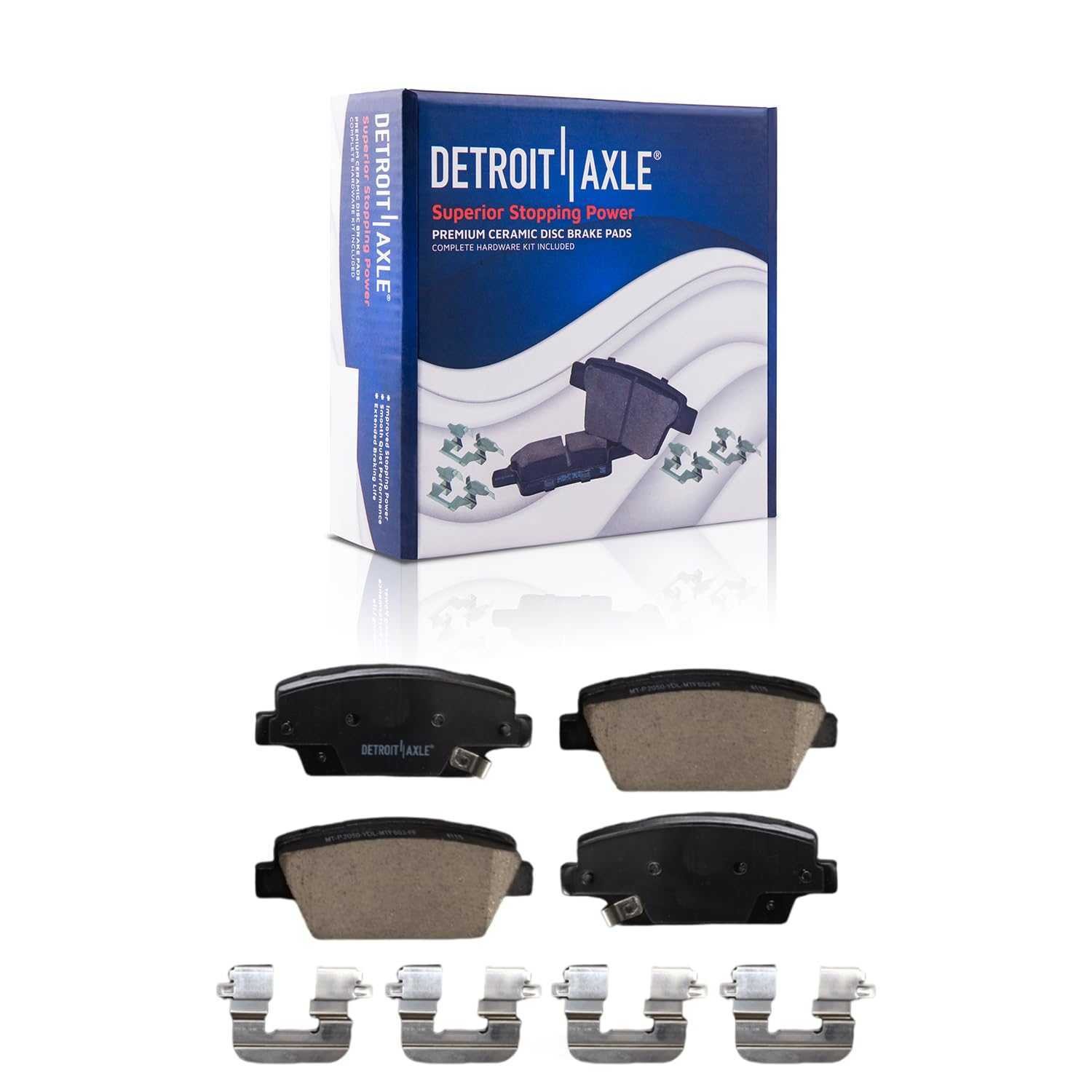 Disc Brake Pad Set DETROIT AXLE P-2050 for sale online | eBay