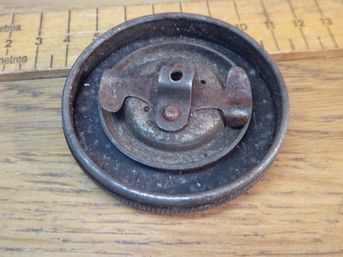 Vintage Petrol Cap for Pre War Classic car. .5.7 cm inner. Non locking ...