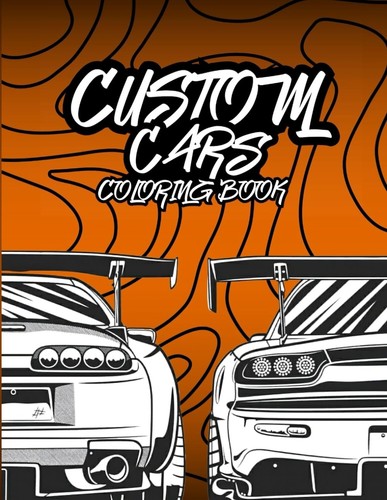 Adrian Ionel Cucu JDM Cars Coloring Book (Paperback) | eBay