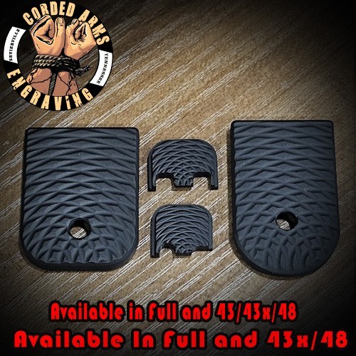 Dragon Scales CNC Milled Rear Slide Plate or Base Plate for Glock Gen 1 ...