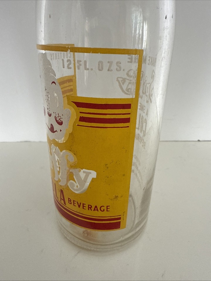 RARE VINTAGE SPIFFY A SWELL COLA ACL BOTTLE ROCHESTER BOTTLING CO. 12 ...