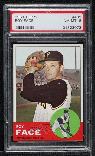 1963 Topps Roy Face #409 PSA 8 | eBay