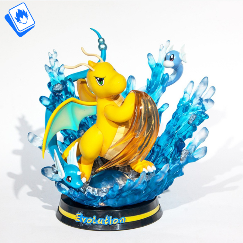 Pokemon Dragonite Evolution Dratini, Dragonair, And Dragonite