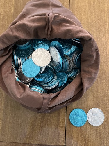 Mardi Gras Endymion 1986 aluminum coin lot dubloon tokens 3.5 lbs | eBay