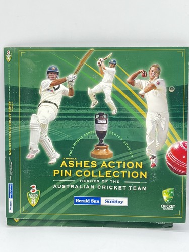2006 Ashes Series Herald Sun Ashes Action Pin Collection - Badges ...