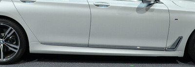BMW OEM G12 7 Series Long Wheelbase 2016-19 Chrome Door Side Strips Set ...