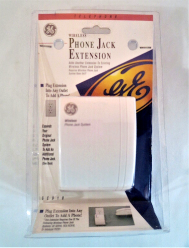 GE GE910 Wireless Phone Jack Extension New Sealed 79000303091| eBay