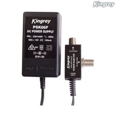 Kingray F-TYPE 14V DC 150MA Injector Type Power Supply PSK06F ...