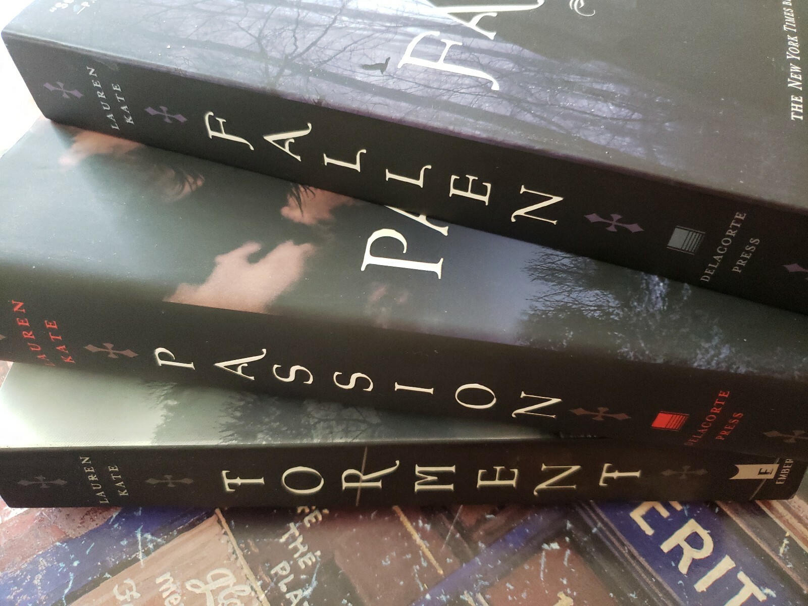 Fallen Series 5 Books Young Adult Collection Paperback Set by Lauren ...