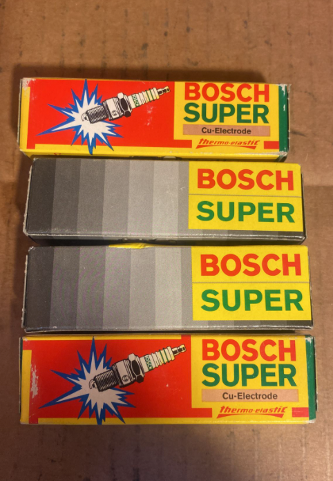 Bosch Super Spark Plug - Set of 4 - #HR8DC / 7570 - Fits Ford & Mazda ...