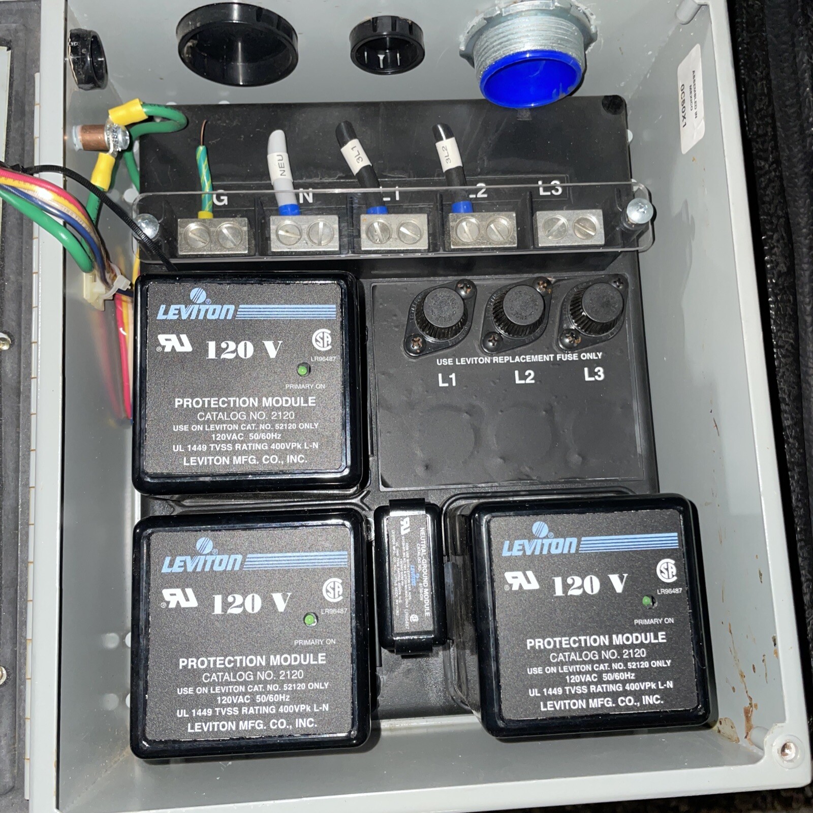 52120-M3 Leviton Multiple Phase Modular Panel System | eBay