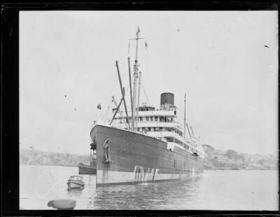 SS Makura departing from Sydney Sydney 2 April 1930 2 Old Photo | eBay ...