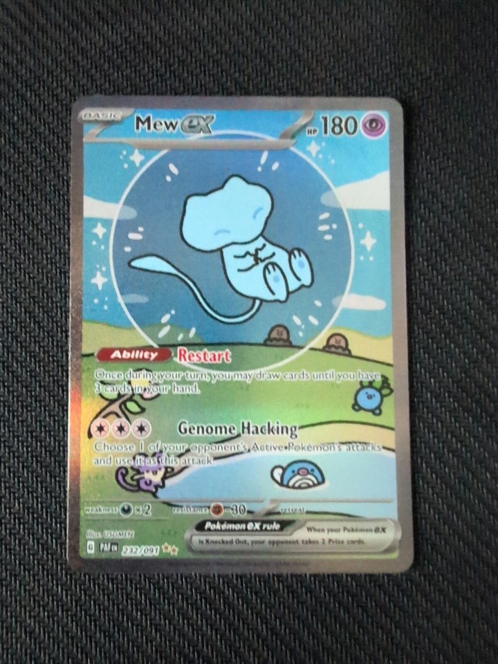 Mew ex 232/091 Sv: Paldean Fates Holo | eBay