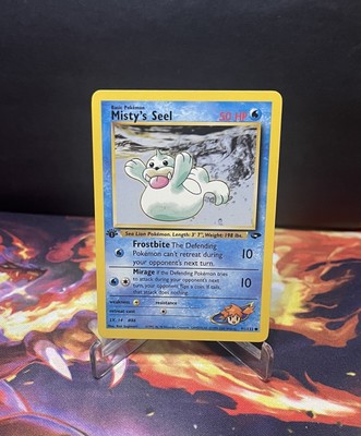 1st Edition Misty’s Seel 91/132 - Gym Challenge | eBay