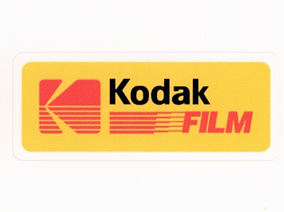 Kodak Film Logo Sticker (Reproduction) | eBay