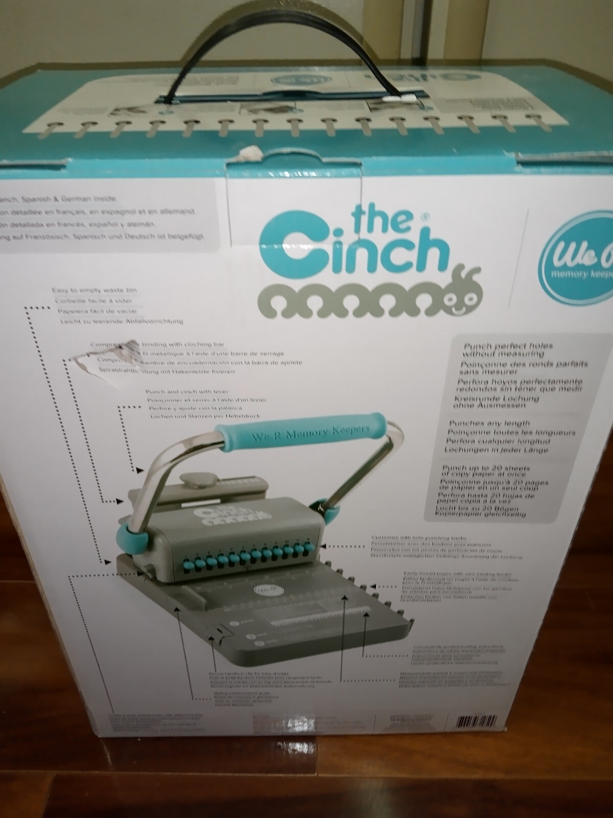 We R Memory Keepers 710509 The Cinch Book Version 2 Binding Machine for ...