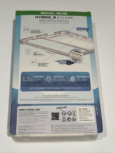 ITSKINS Hybrid_R Clear Series Case for Google Pixel Fold - Clear | eBay