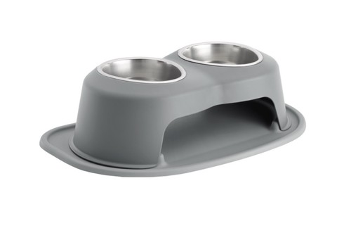 Pet Feeding System WeatherTech Stand 32oz 6 “ High for Dog/ Cat in Dark ...