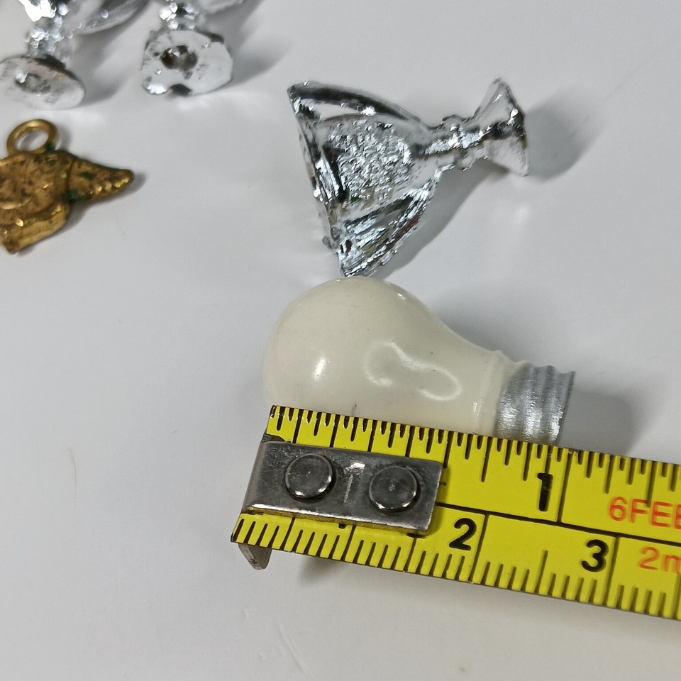 Vtg Gumball Vending Machine Toy Charm Prize Lot Trophy Motorcycle Beer ...