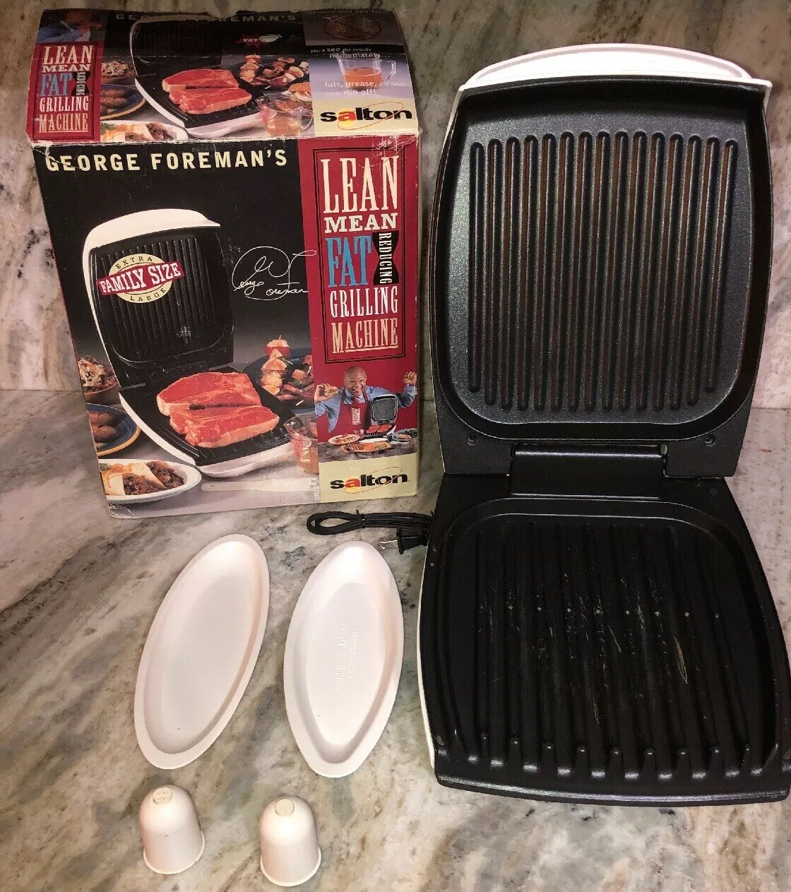 George Foreman GR20 Indoor Grill 82846033749| eBay