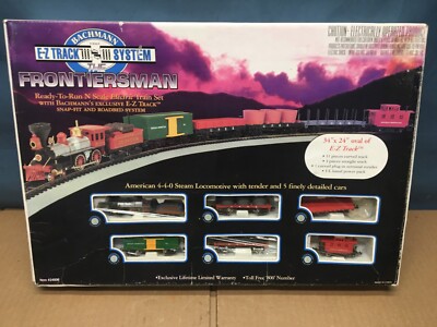 Bachmann # 24006 Frontiersman N-Scale E-Z Track System Train Set | eBay
