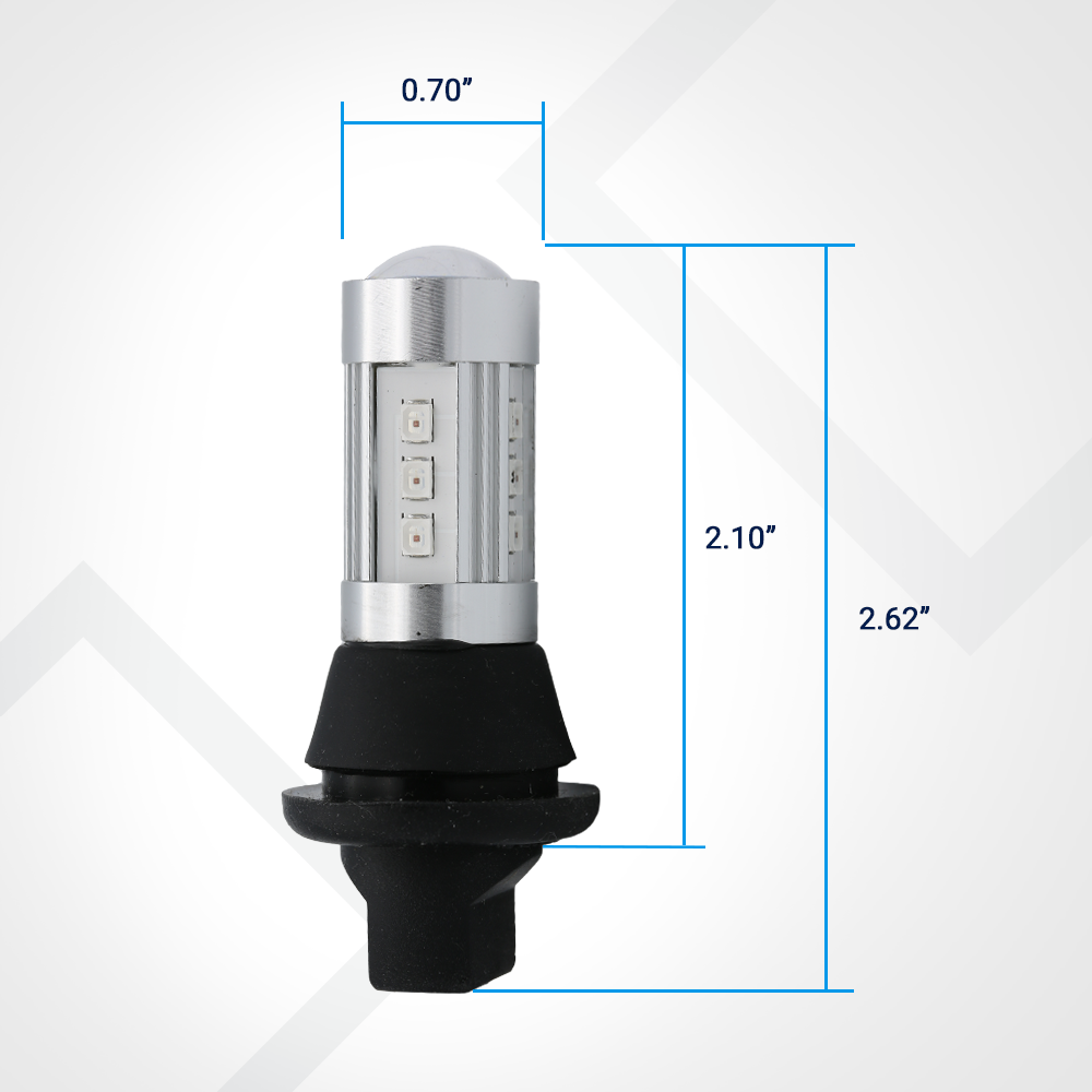 Syneticusa 3157/3057K Red Blinker Rear Brake Tail LED Light Bulbs | eBay