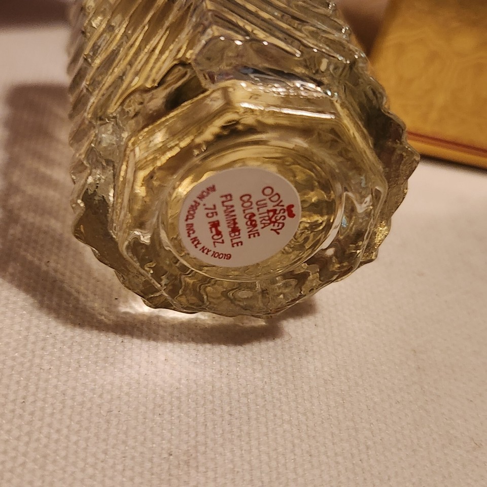 NEW Vintage 1981 Avon Odyssey Ultra Cologne FULL 0.75 oz Bottle Shimmer ...
