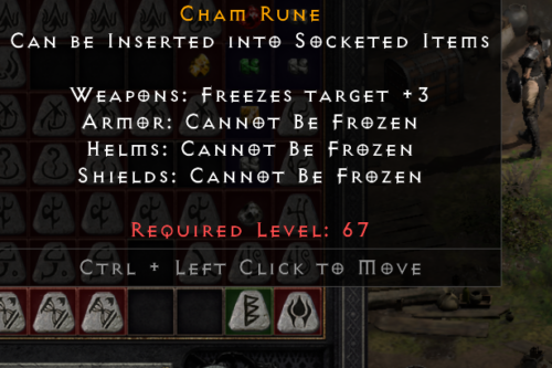Diablo 2 Resurrected D2R PC Xbox - Cham Rune - Non Ladder or Ladder ...