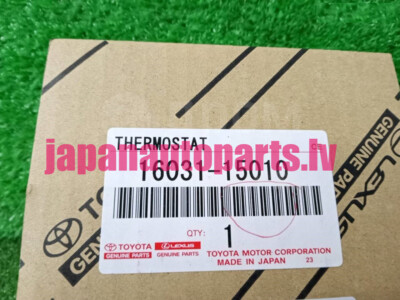 16031-15010 NEW ORIGINAL TOYOTA COROLLA YARIS P21 Engine Thermostat ...