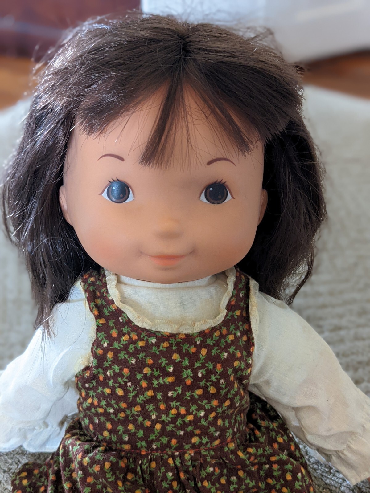 1978 Fisher Price My Friend Jenny Doll Original Brown Dress 15" Tall ...